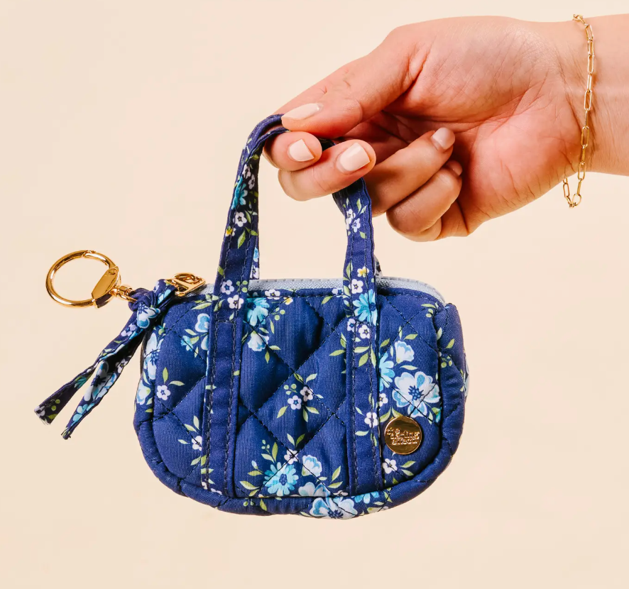 Itty Bitty Duffle Bag Charm-Endless Daydream Navy – Ruth and Naomi